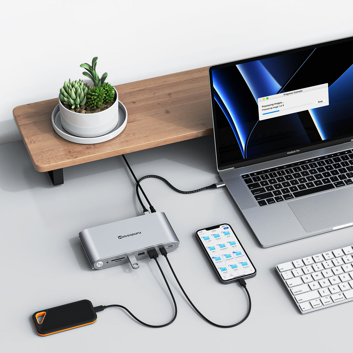 Minisopuru®: Docking Station | Efficient Office, Quality Life